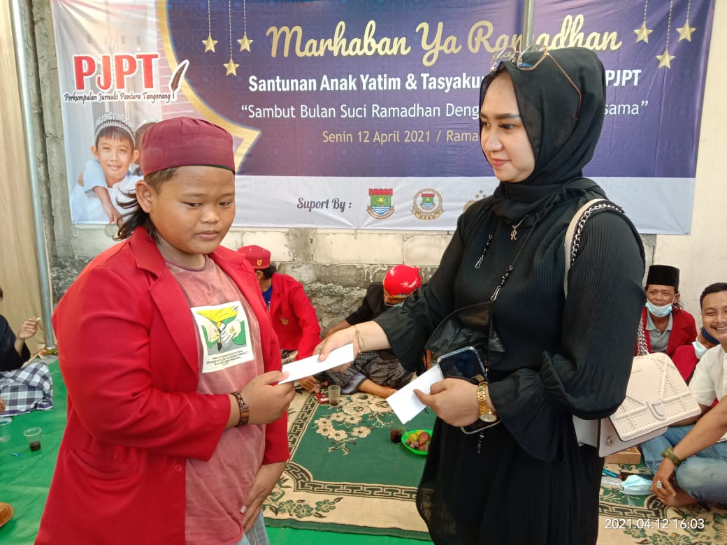 Perkumpulan Jurnalis Pantura Tangerang (PJPT) Santuni Puluhan Anak Yatim Piatu – Pers Indonesia